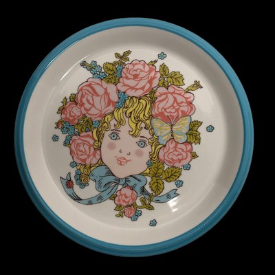 Vtg Luciana Roselli For Mikasa Rosie Baby Plate Kid’s Stuff Collection ...