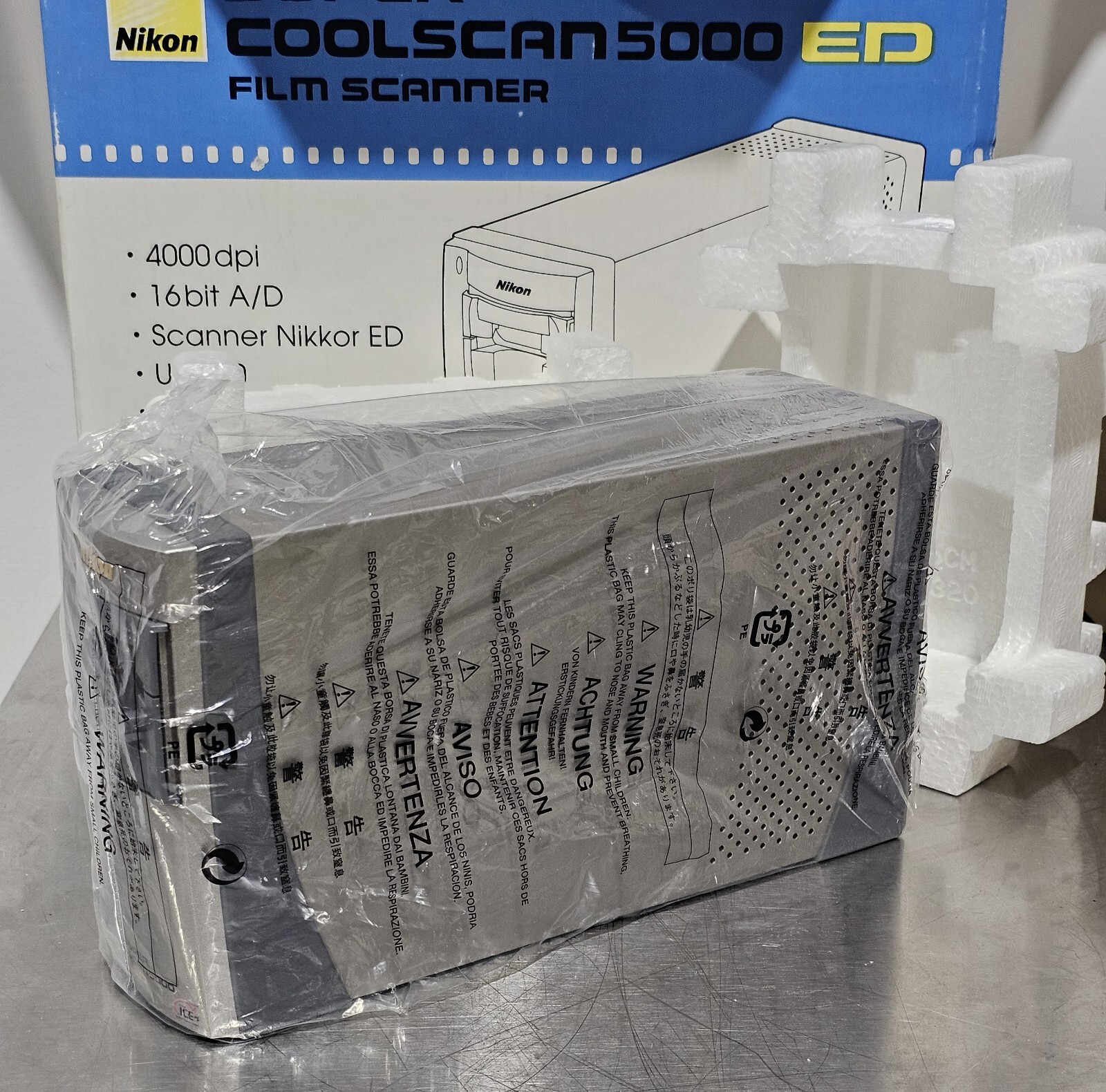 Nikon CoolScan 5000 ED Photo, Slide & Film Scanner for sale online | eBay