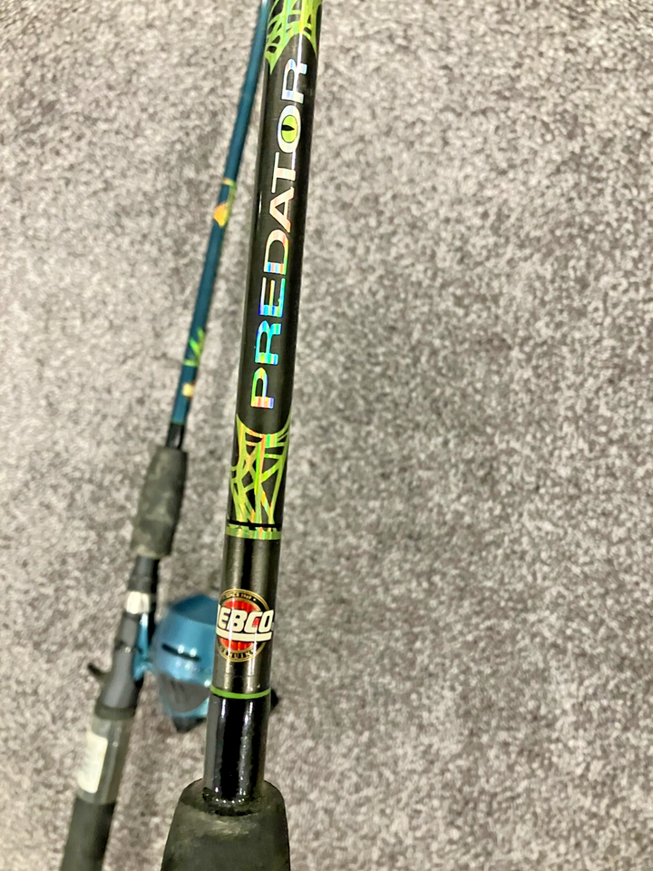 ZEBCO Predator Rod & Reel Combo Plus Zebco 33 / Predator Rod & Reel 6'6" NEW | eBay