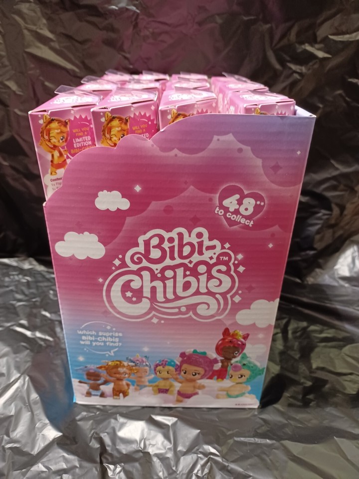 MOOSE TOYS BIBI-CHIBIS BOX OF 24 PIECES BLIND BOX FIGURES 48 STYLES TO ...