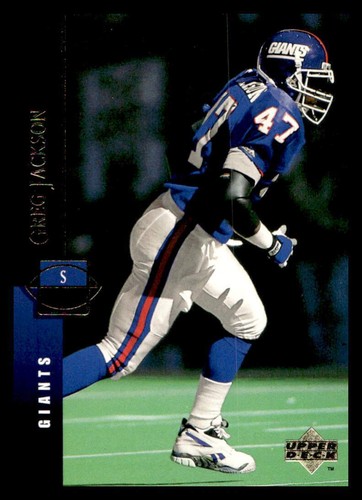 1994 Upper Deck #200 Greg Jackson New York Giants | eBay