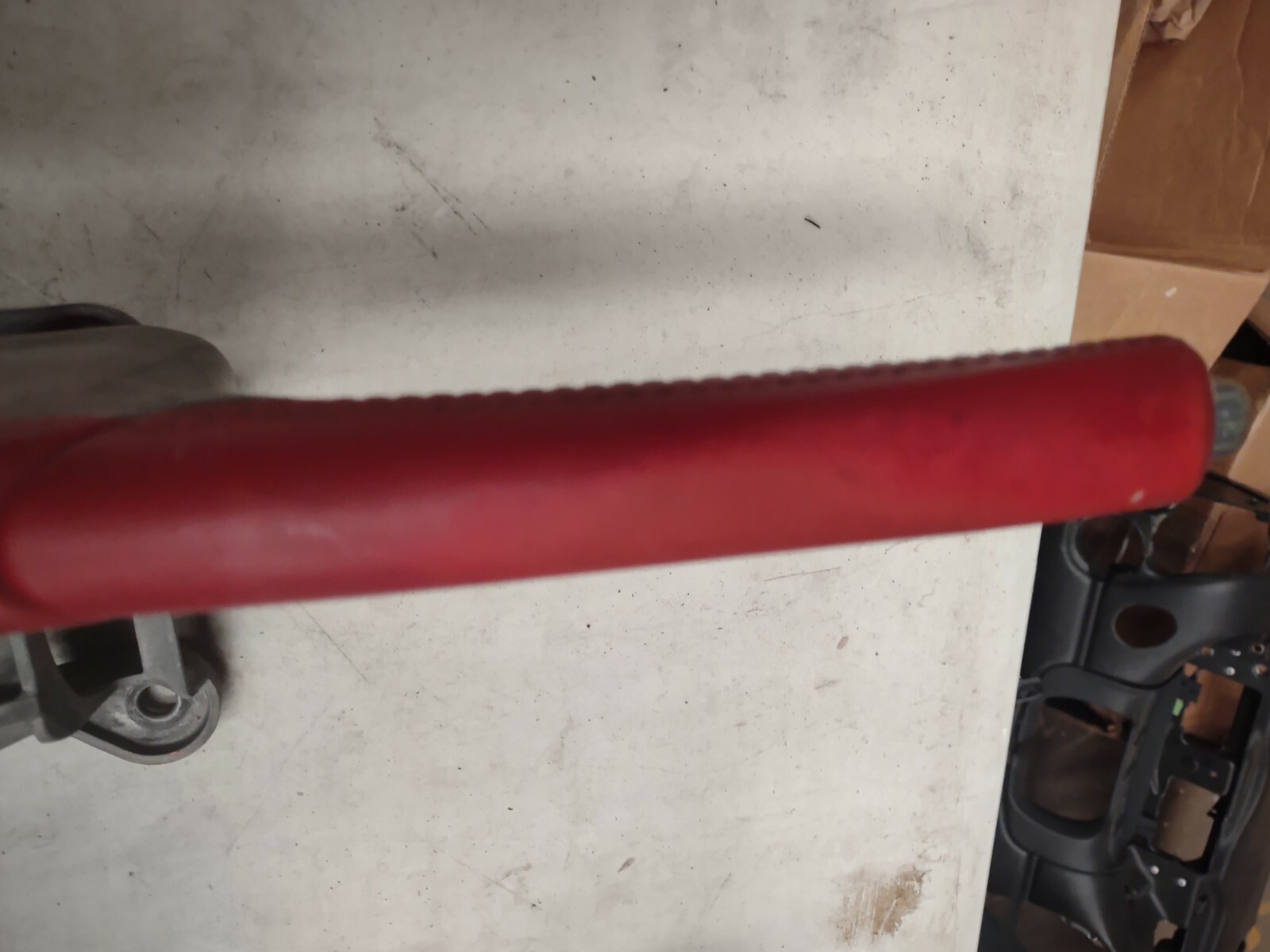 Porsche 987 Cayman Boxster 997 Emergency Brake Handle Red Leather 05 ...