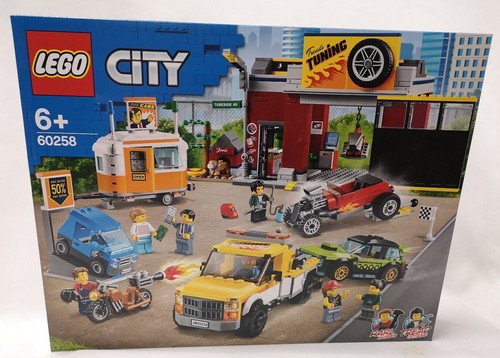 SET BOITE LEGO CITY NEUF 60258 GARAGE VOITURE L'ATELIER DE TUNING | eBay