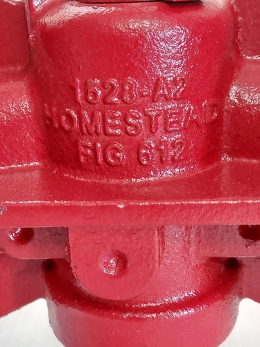 HOMESTEAD 612 Lubricated Plug Valve 2" w/6" Flanged End 200 PSI /150 ...
