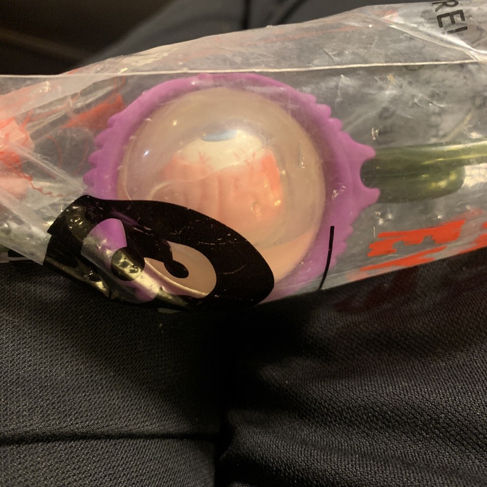 1996 Brain Eye Crazy Straw Taco Bell Vintage Creature Eye Creepy ...