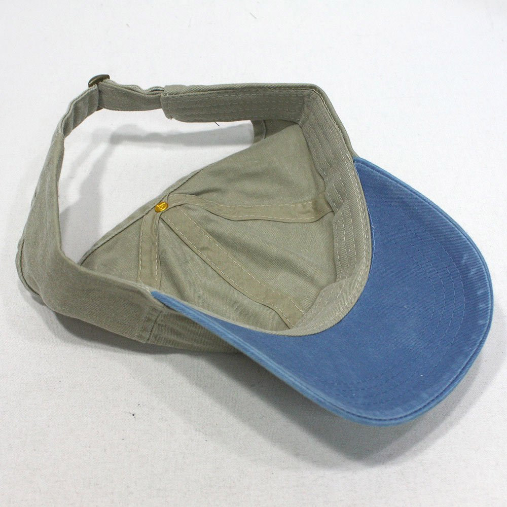 New Ponytail Open Back Washed/Brushed Cotton Adjustable Baseball Cap ...