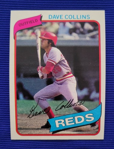 1980 TOPPS #73 DAVE COLLINS CINCINNATI REDS NM-MT OR BETTER 1,335 HITS ...