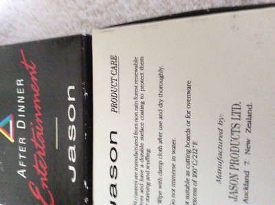 Jason 6 Coasters - After Dinner Games - After Dinner Entertainment ...