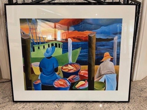 Stunning Giclee Hand-Signed Artwork by Artist Ivey Hayes, Framed, 26 ...