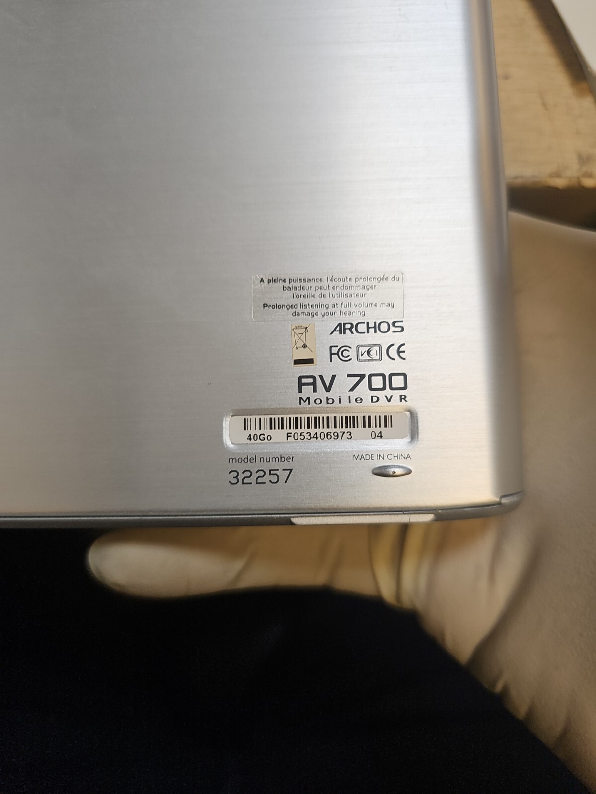 ARCHOS AV700 TV (40GB) DVR MEDIA PLAYER Freeview TV Recorder 7" | eBay UK