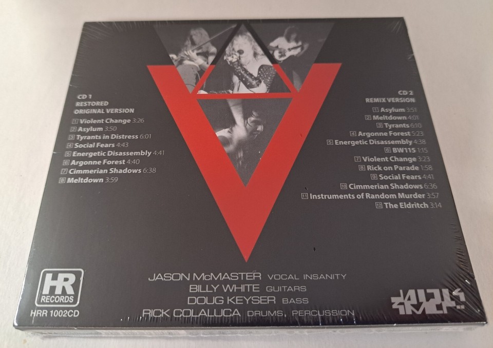 Watch Tower Energetic Disassembly New 2 CD Slipcase Prog Thrash ...