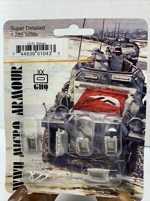 NOS GHQ WWII Micro Armour Russia 1/285 G-43 Hertzer | eBay