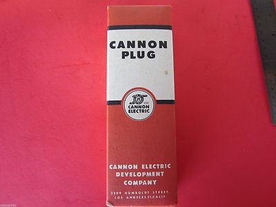 CANNON PLUG Battery Kit #11749 #CA11749 Aircraft Receptacle New In Box ...