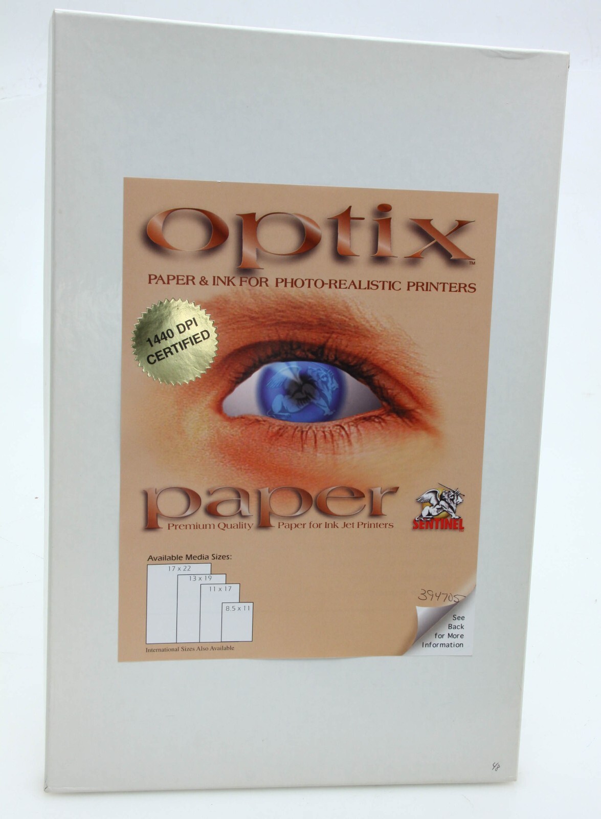 Sentinel Optix 11 x 17" Glossy Premium Inkjet paper 48 sheets 394705 | eBay