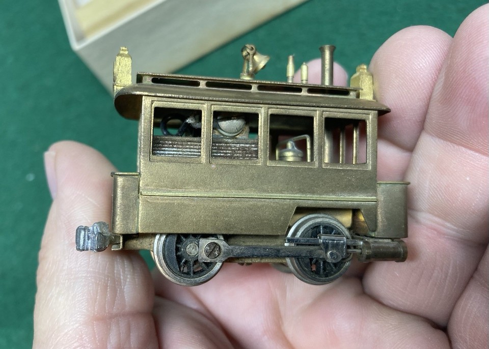 Vintage Ken Kidder Brass Railroad Models Steam Dummy 0-4-0 Stock #3526 ...