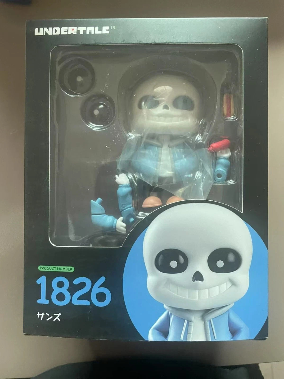 Undertale Sans Nendoroid #1826 - 10cm Poseable PVC Figure - Collectible ...