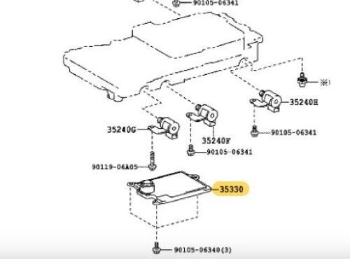 Toyota Hino Genuine 3533037010 STRAINER ASSY OIL 35330-37010 | eBay