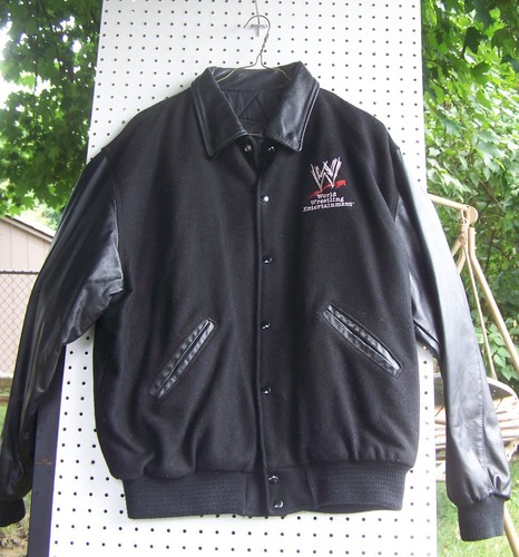 21 Tough Enough Raw is War WWF Wrestling Jacket Size 2XL | eBay