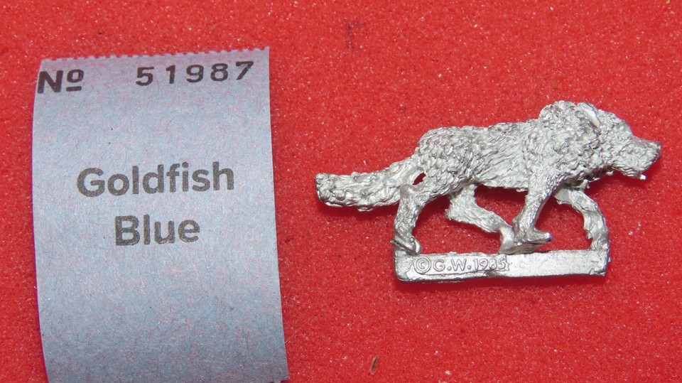 Games Workshop Citadel C21 Wolf Wolves 1985 Metal Figure Growler Claw ...