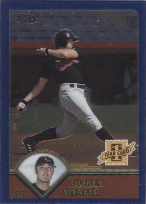 2003 Topps Chrome Traded & Rookies - Corey Shafer #T247 (RC) for sale ...