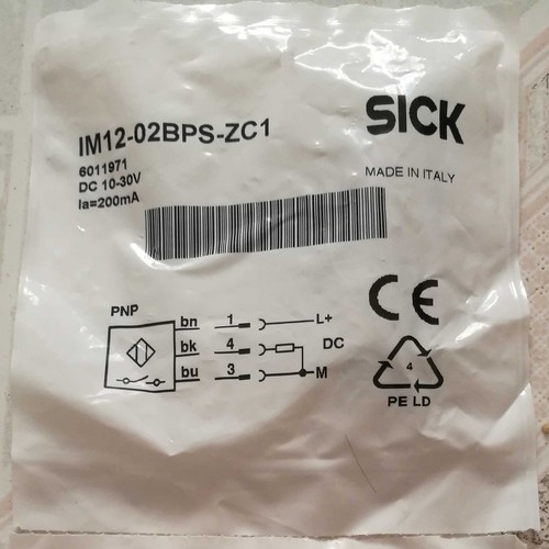 one NEW SICK Proximity switch IM12-02BPS-ZC1 6011971 Fast Shipping | eBay