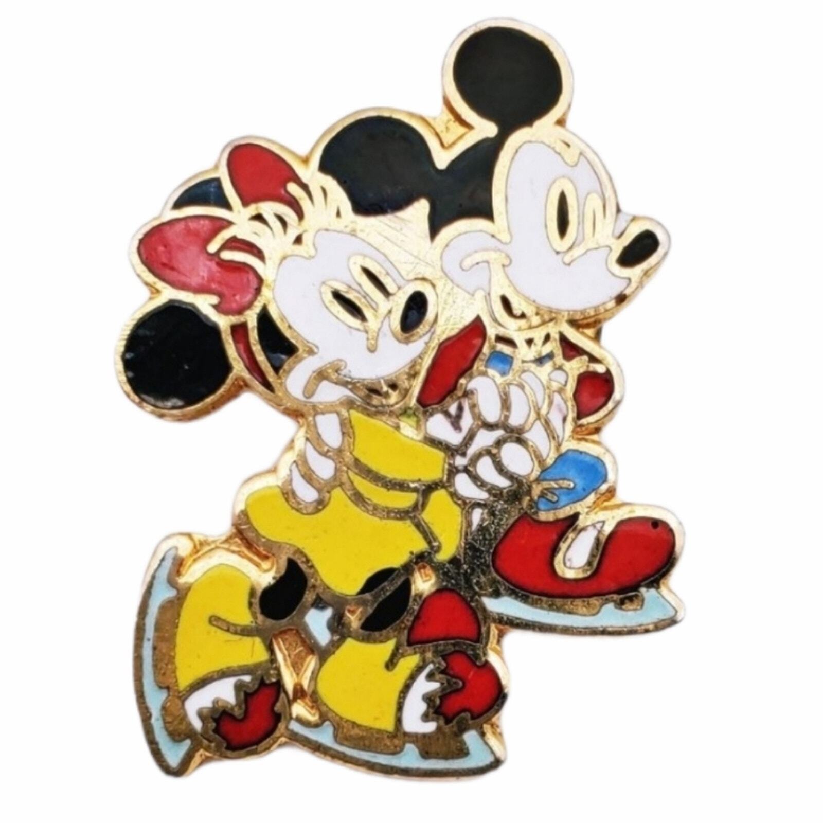 Vintage Disney Winter Olympics Minnie & Mickey Skatin… - Gem