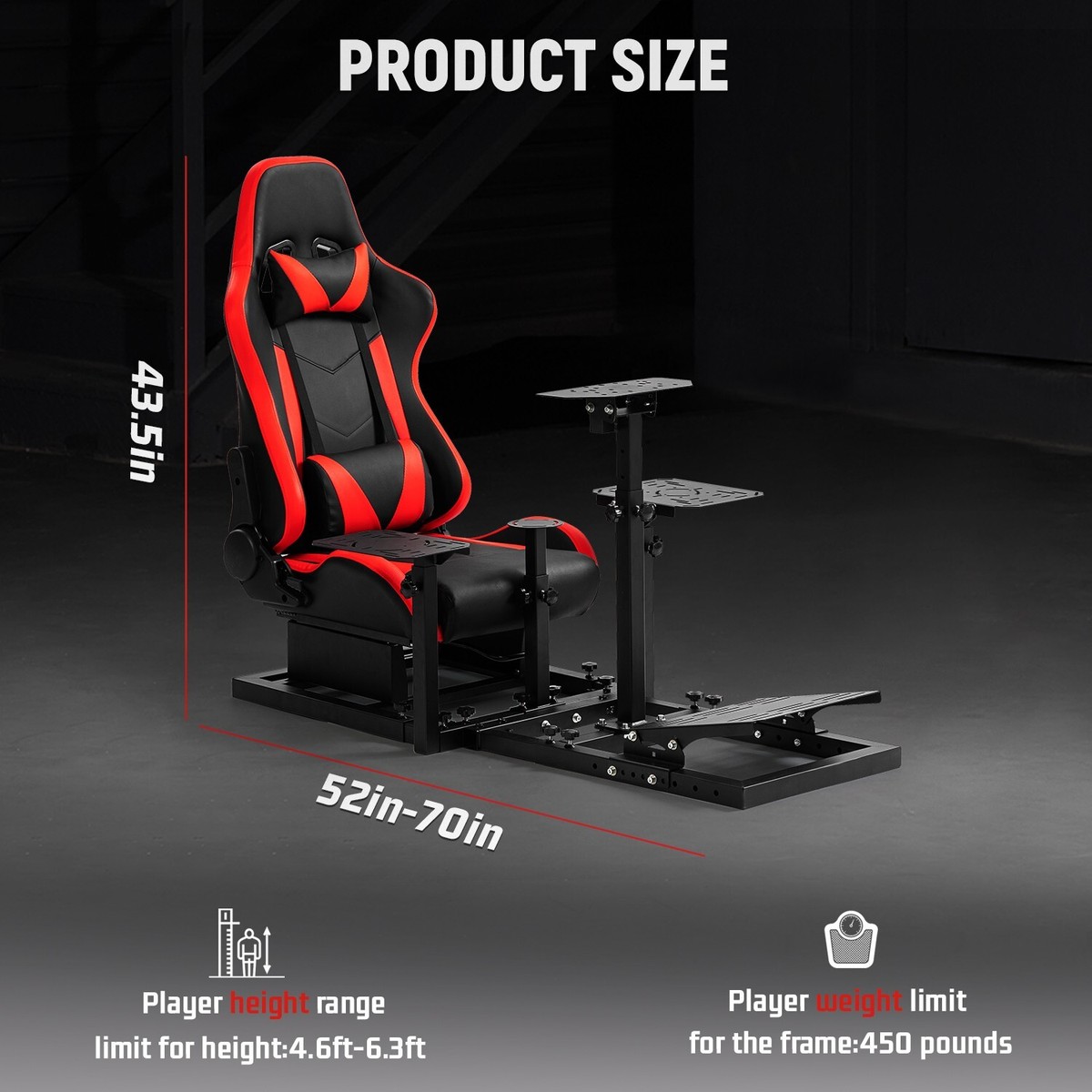 Dardoo G29 Racing Simulator Cockpit Dardoo Racing Simulator Cockpit ...