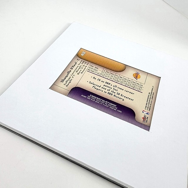 32 Card Wall Display Frame 28.25x20.25 w/ Double Mat for Sports ...