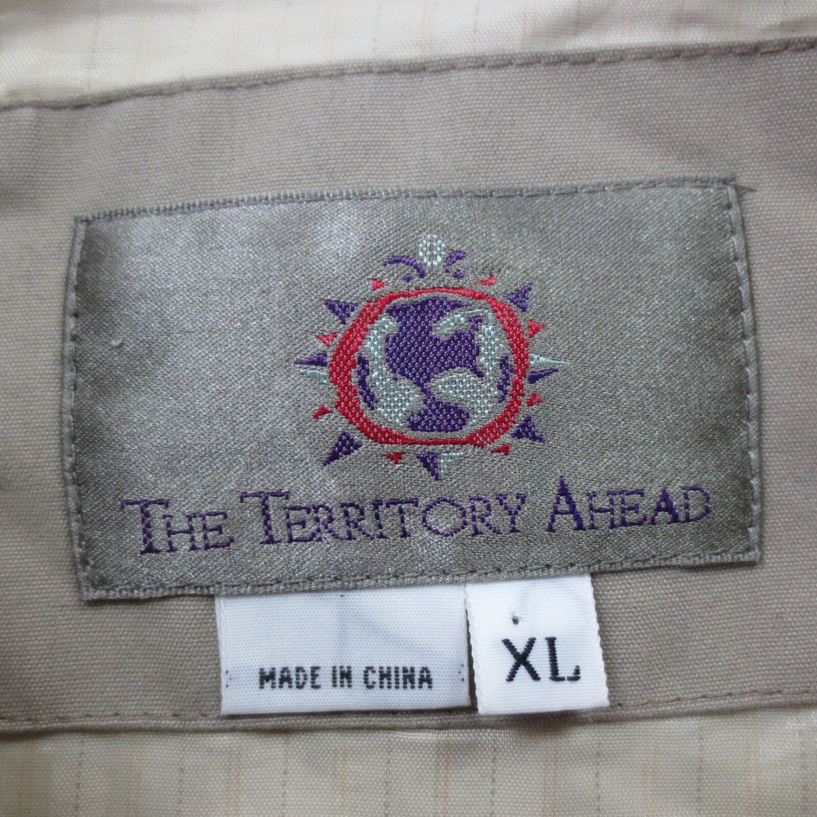 The Territory Ahead Coat Mens Extra Large Beige Jacke… - Gem