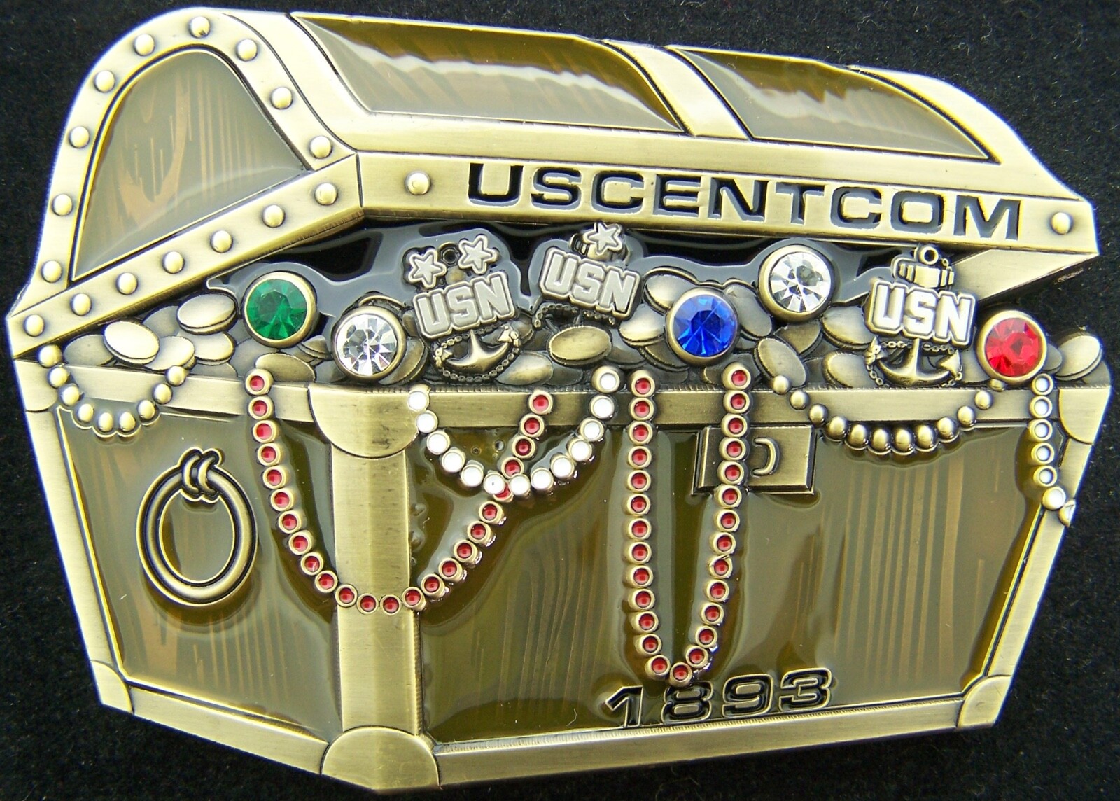 US Central Command CENTCOM Navy Chief Petty Officer CPO Challenge Coin ...