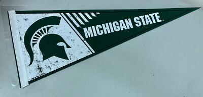 Michigan State University Spartans Classic 12"x30" Pennant College ...