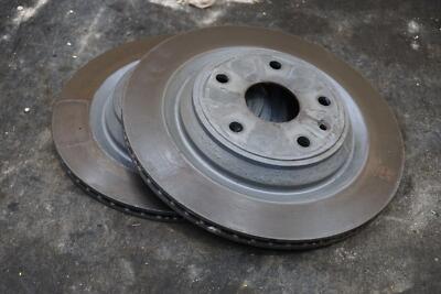 Set 2 Rear Left & Right Disc Brake Rotor Assembly OEM Rivian R1T 2022 ...