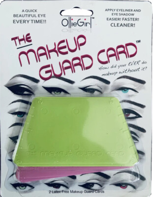 Ollie Girl The Makeup Guard Card for Eyeliner & Eye Shadow Application ...