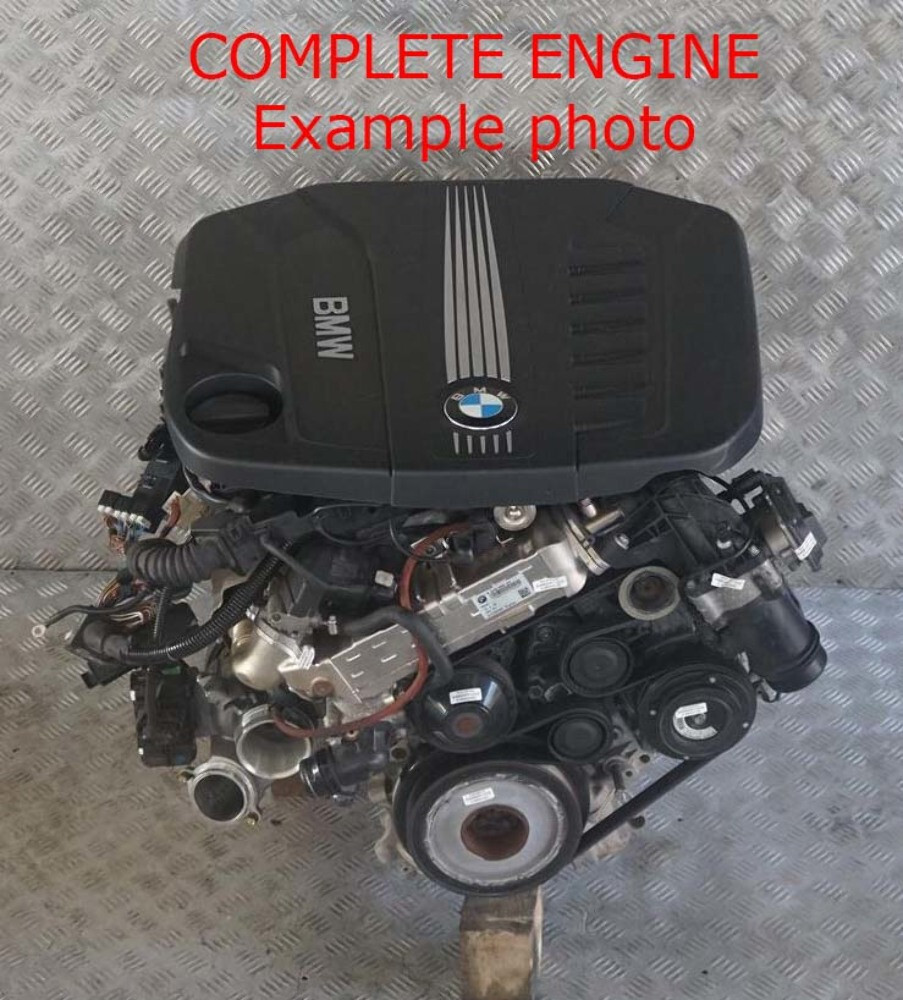 BMW X5 E70 LCI X6 E71 30dX N57 245HP Bare Engine N57D30A New Timing ...