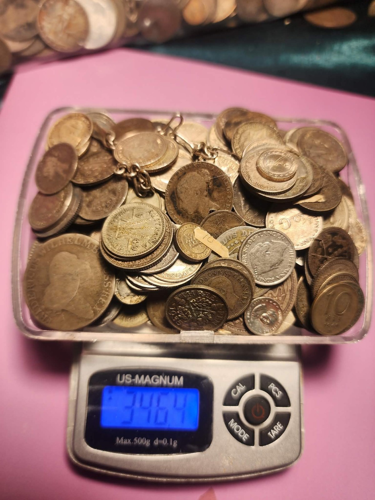 N127 World Silver Junk Coins Mixed Fineness Gross Weight of 346.4g | eBay