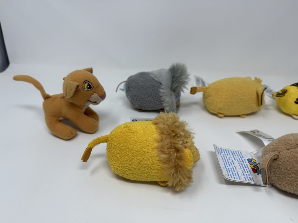 Disney Tsum Tsum The Lion King X 7 Comes With 2 Lions From Lion King 2 ...