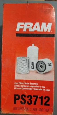FRAM Fuel Filter / Water Separator Part# PS3712 - NEW | eBay