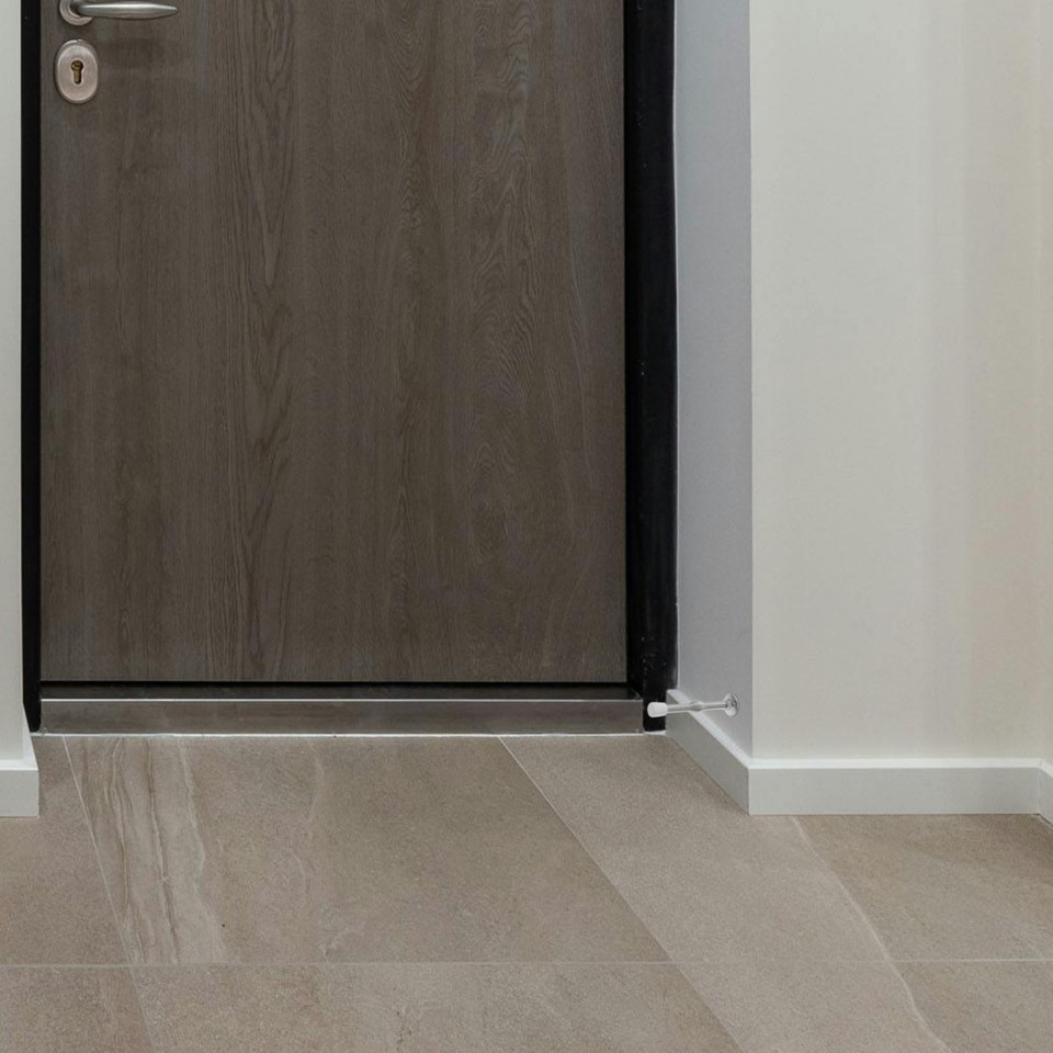 2 Pcs Metal Spring Door Stopper Flexible Door Protector Door Stop ...