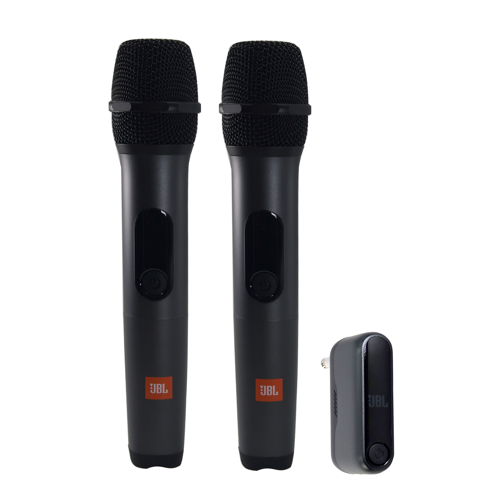 JBL Wireless Two Microphone System with Dual-Channel Receiver, Black ...