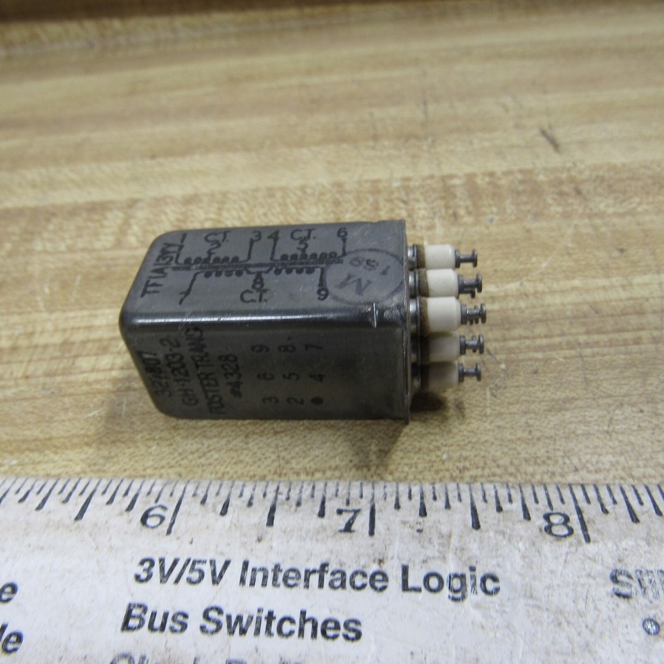 TRANSFORMER AUDIO FOSTER GH-1203-2 22KCT to 5.2KCT to 600 ohm CT ...