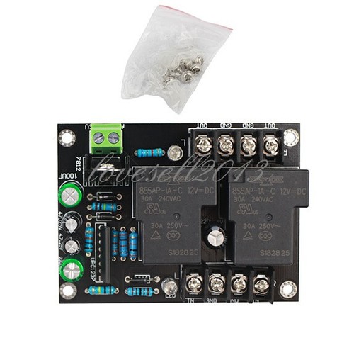 AC 12V-16V UPC1237 30A High Power Stereo Speaker Protection Board ...