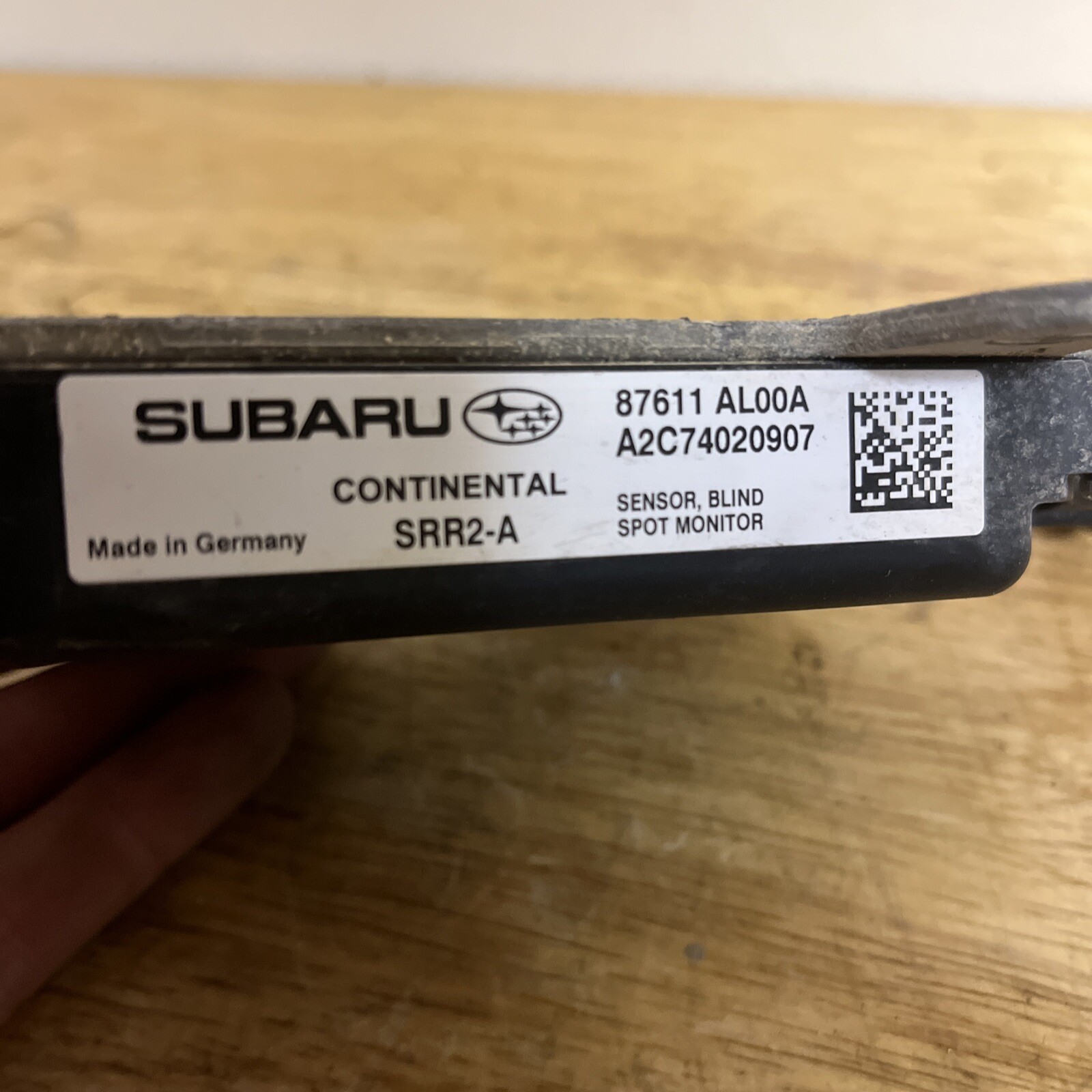 SUBARU LEGACY OUTBACK Left Right Side Blind Spot Radar Sensor Monitor ...