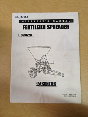 Manuals & Books - Fertilizer Spreader