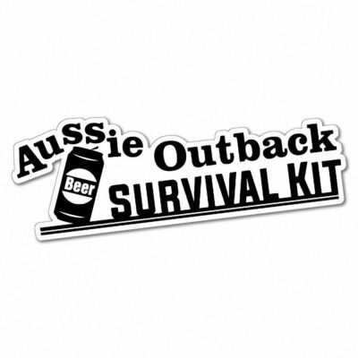 Outback Survival Kit Sticker Aussie Car Flag 4x4 Funny Ute | eBay