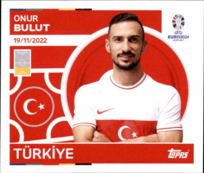 Topps EURO EM 2024 Sticker TUR 10 - Onur Bulut | eBay