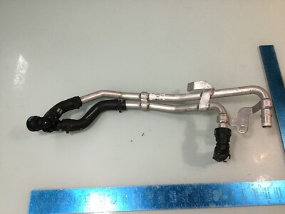 17 2017 Jaguar XE 3.0L Coolant System Fluid Water Pipe Hose Tube OEM E ...
