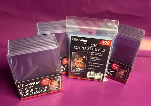 (30) Ultra PRO 130pt Toploaders - 130 pt. Top Loaders & 100 Thick Penny ...