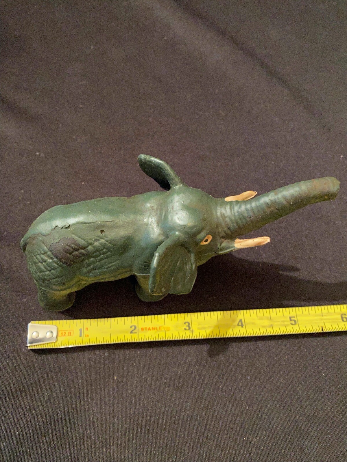 Vintage Rubber Toy Elephant Figure Hong Kong Imperial Rubber ? | eBay