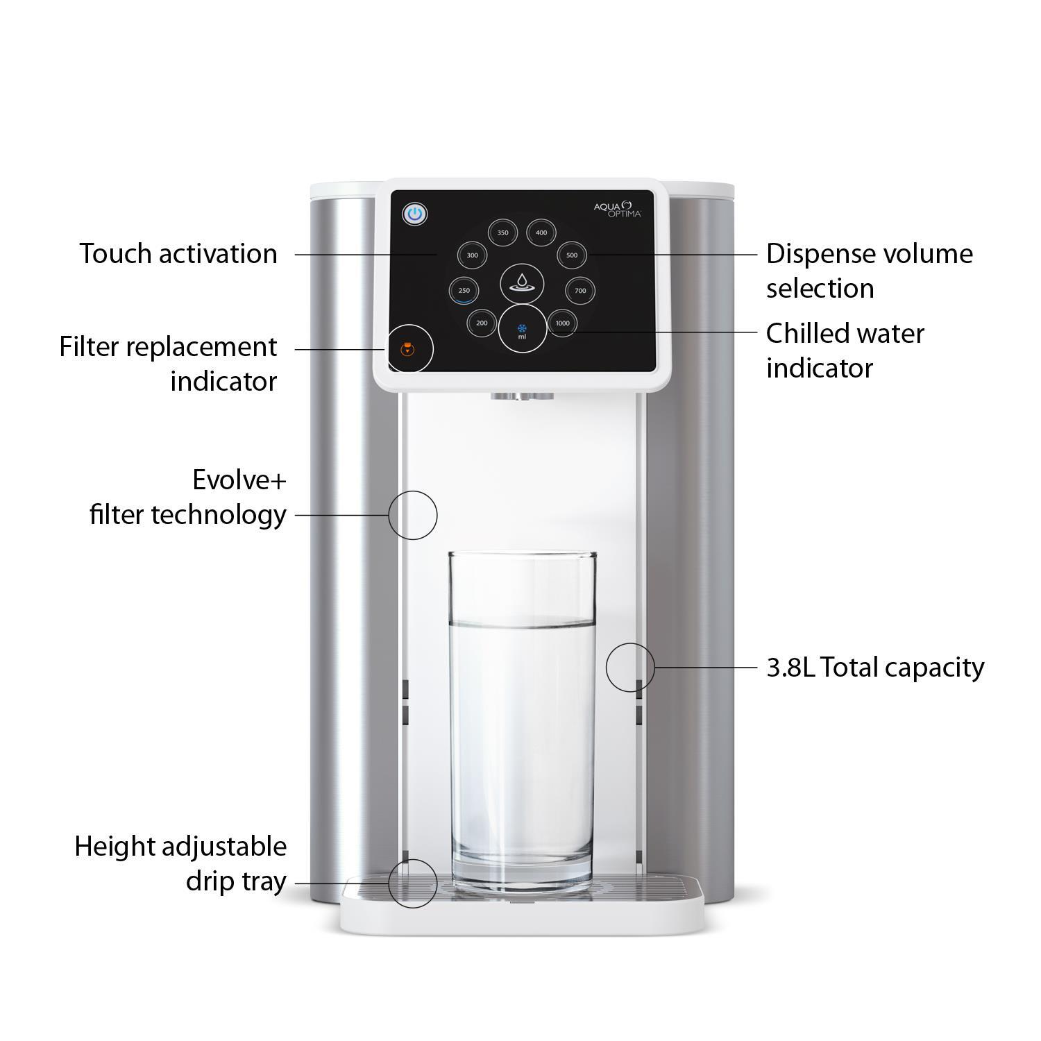 Aurora Instant Filtered Water Dispenser Chilled Cold with 1 Filter Aqua ...