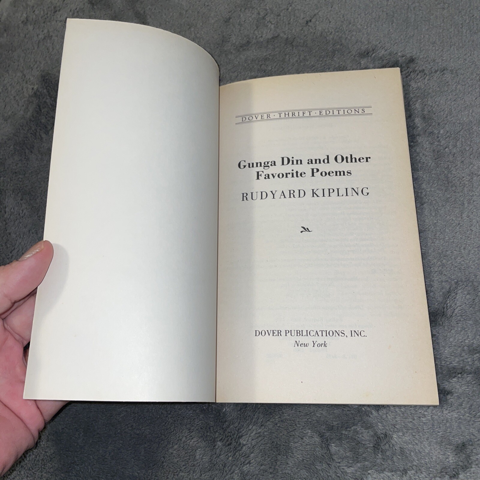 Gunga Din and Other Favorite Poems (Dover Thrift Ed) by Rudyard Kipling ...